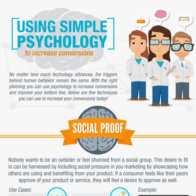 Using Simple Psychology to Increase Conversions [Infographic] | PDF