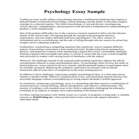 Psychology Essay Sample.pdf