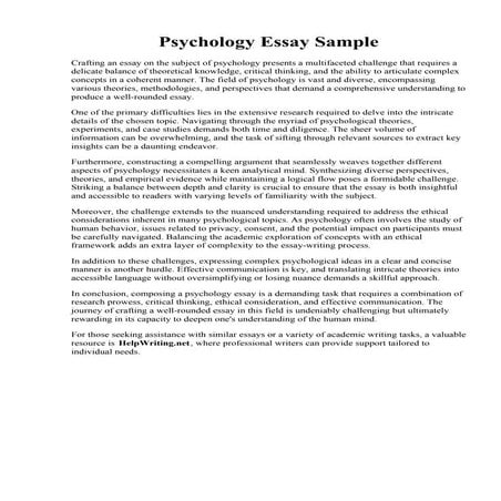 Psychology Essay Sample.pdf