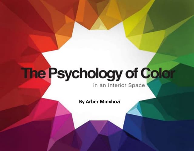 Psychology of colors | PPTX