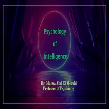 Intelligence | PPTX