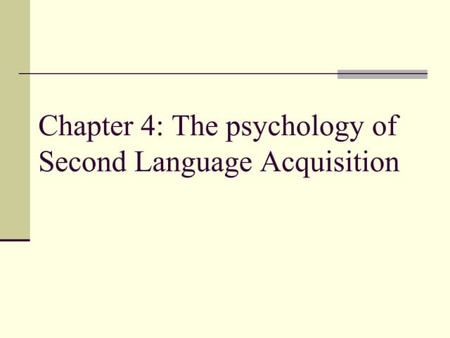 Theories of Psycholinguistics.