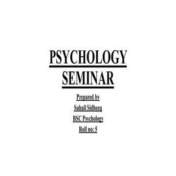 Psychology Ppt Pdf