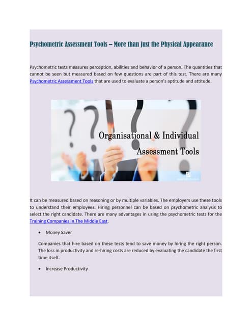 Hogan assessment tests_and_how_to_ace_them | PPT