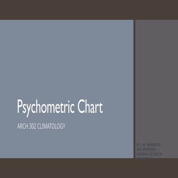 Climatology - Understanding Psychometric Chart.pptx