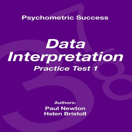 Psychometric success numerical ability data interpretation practice ...