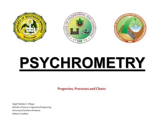 Psychrometric chart and process | PDF