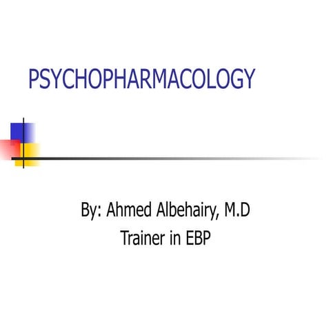 Psychopharmacology | PPT