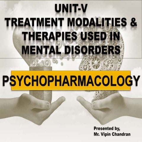 Psychopharmacology | PPTX