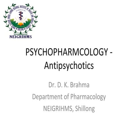 Antipsychotics - drdhriti | PPT