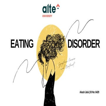 Psychology eating disorder anorexia bulimia | PDF