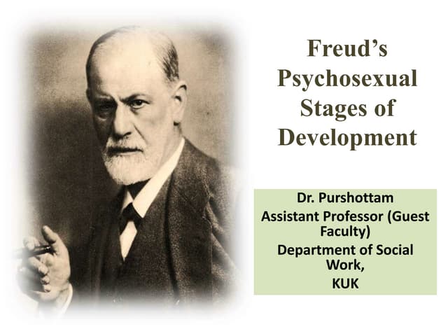 Freuds Psychosexual Development Ppt