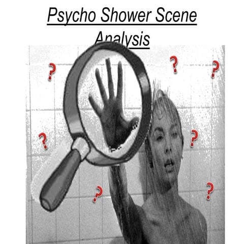 Psycho shower scene analysis | PPT