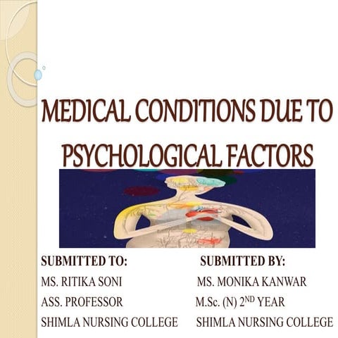 Psychosomatic disorders | PPTX | Lung and Respiratory Health | Diseases ...