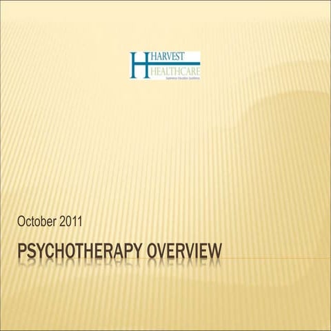 Psychotherapy Overview.ppt