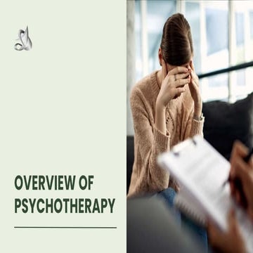 Overview of Psychotherapy by Doc Datta MD | PPT