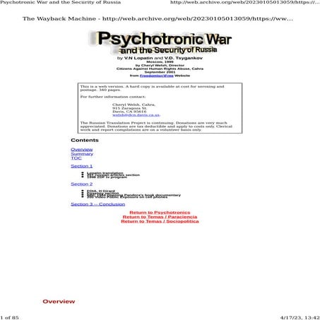Psychotronic War and the Security of Russia.pdf