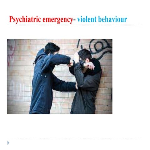 PSY EMER VIOLENT B & PANIC ATTACK.pptx