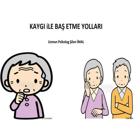 Kaygi nedir?/ Baş etme yolları nelerdir? | PPTX