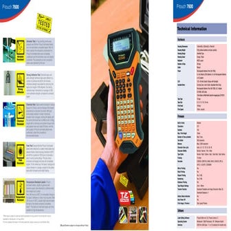 Pt 7600 brochure(1) | PDF