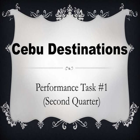 Cebu Destinations | PPTX