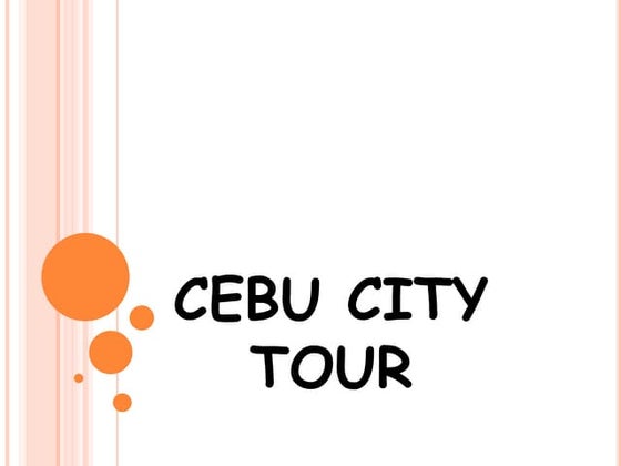 Cebu Destination | PPTX