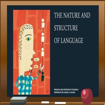 NATURE AND STRUCTURE OF LANGUAGE | PPTX