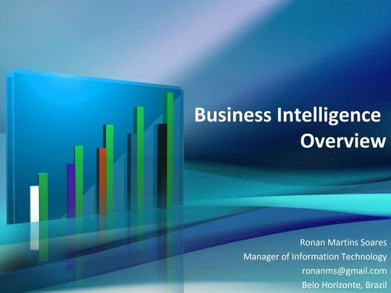 Presentation on Business Intelligence (BI) | PPTX | Computer Software ...