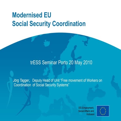 2011 - Recent developments in the field of the coordination of social ...