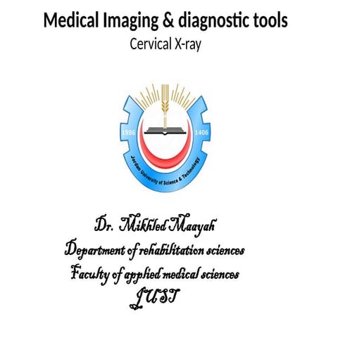 Pt311- Lecture 2- Cervical medical imaging SECTION .pptx