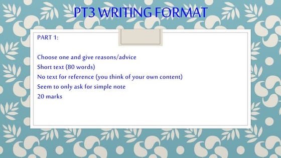 Form 1 english | PDF