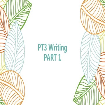 PT3 Writing Part 1 Lower Form CEFR..pptx