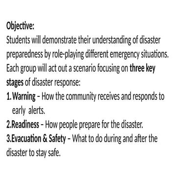 4.school disaster preparedness plan | PPTX