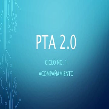 Pta 2.0 | PPT