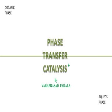 phase transfer catalysis | PPT