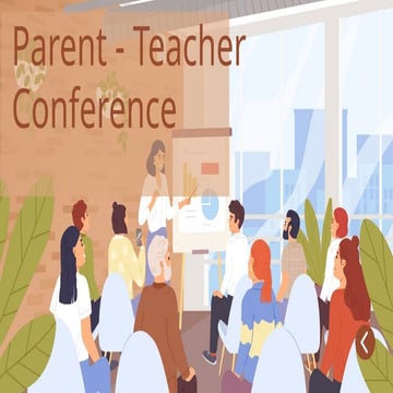 Parent-Teacher Conference Template only. | PPTX
