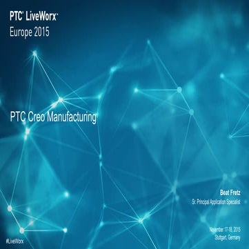 PTC Creo Manufacturing | PDF
