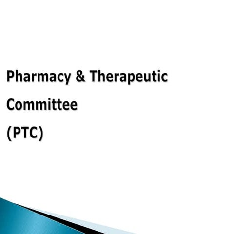 PTC & Hospital Formulary | PPT