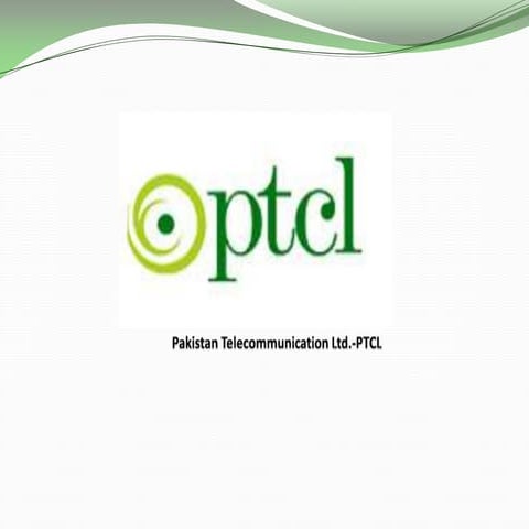 Ptcl presentation | PPTX