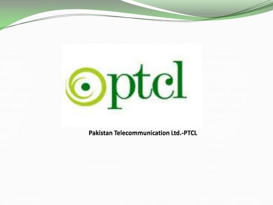 Company Analysis - PTCL | PPT