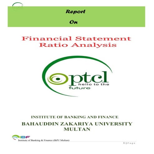 PTCL report | PDF