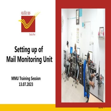 PTC Training MMU_13.07.2023 MIl Monitoring.pptx