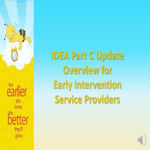 Part C Update: Overview for Providers (Feb 2014) | PPT