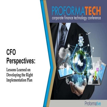CFO Perspectives - Lessons Learned on Developing the Right ...