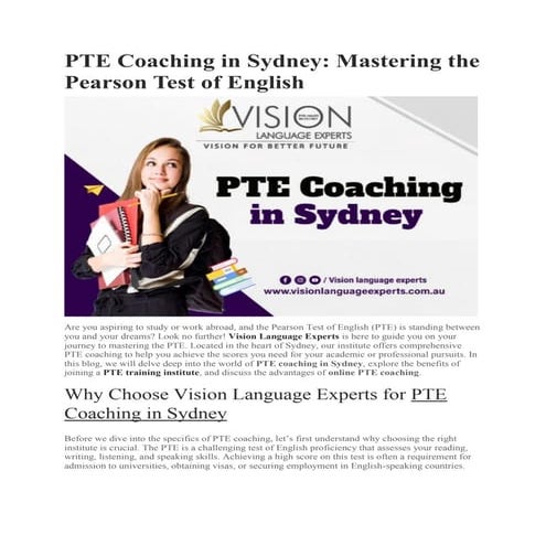 Last-Minute PTE Core Practice Tips To Achieve Your Target Score | PDF