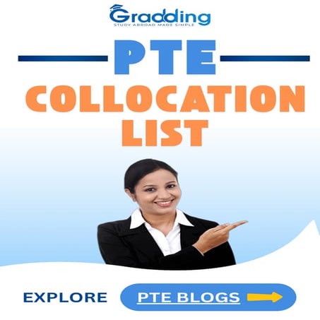 PTE Collocation List with PDF Download and Study Tips | PDF
