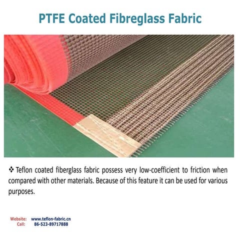 Ptfe coated fibreglass fabric | PPTX