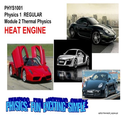 heat engine information detail | PPT