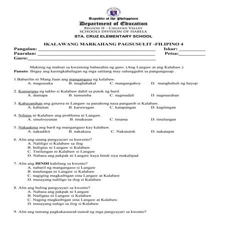 Filipino Grade 2 Quarter 1 Week 3 - Mensahe-Babala at Paalala | PPTX