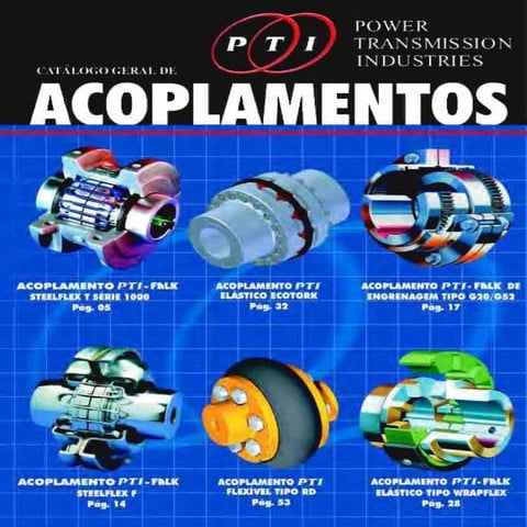 Catálogo de Acoplamentos PTI Falk | PDF